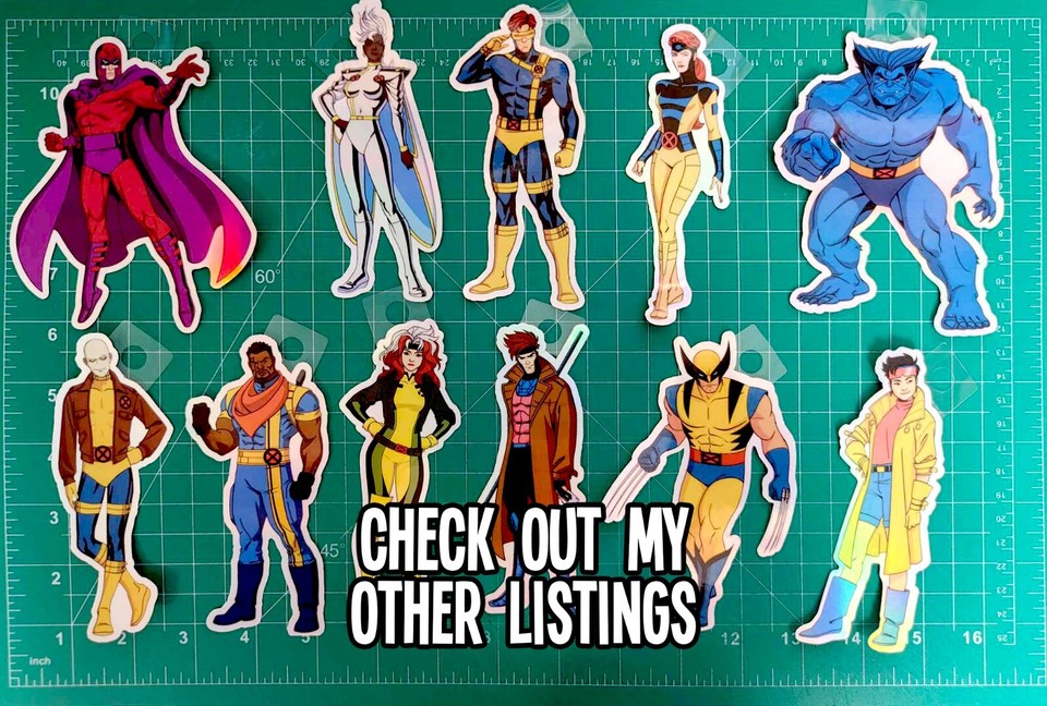 Gambit X Men 97 Foil Sticker | eBay