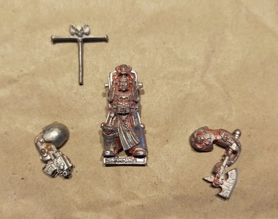 Warhammer 40k Oldhammer 2nd Ed Terminator Librarian Space Marines ...