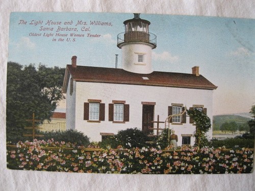 Santa Barbara California ~ Lighthouse ~ Circa 1910 ~ # 190 | eBay