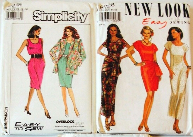 Simplicity 2147 Misses Mini Dress Tunic Pattern Learn to Sew UCT Sz 6 ...