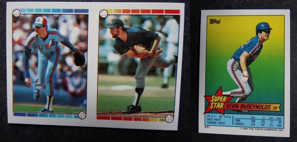 1989 Topps Stickers Baseball Cards Complete Your Set U Pick From List ...