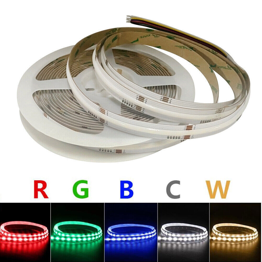 RGB+CCT RGBW LED Leiste COB Stripe Lichterkette Lichtband Strip ...