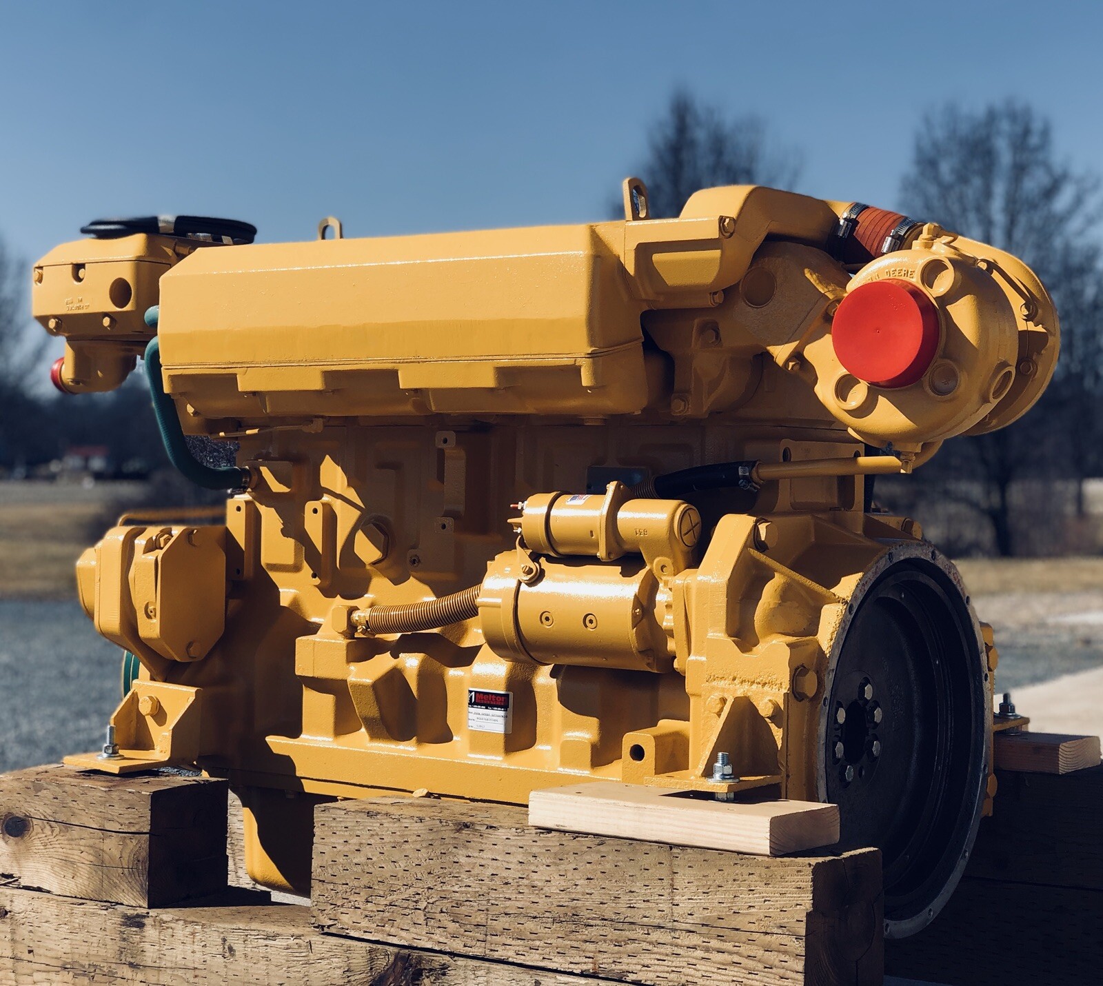 6076AFM30 6076 JOHN DEERE MARINE ENGINE, REMANUFACTURE CUSTOMER’S CORE ...