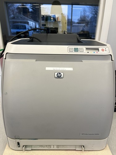HP LaserJet 2600n Laser Printer, works well, fair condition ...