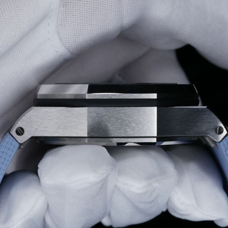 Audemars Piguet Royal Oak Offshore Baby Blue Chronograph Quick Release ...