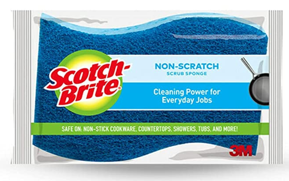 Scotch-Brite Non-Scratch Scrub Sponges, For Washing Dishes and Cleaning ...