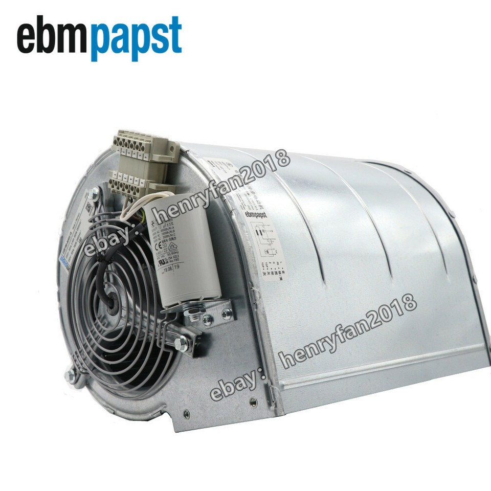 Ebmpapst D2E160-AH02-15 Centrifugal Fan 230V 2.45A 550/790W Inverter ...