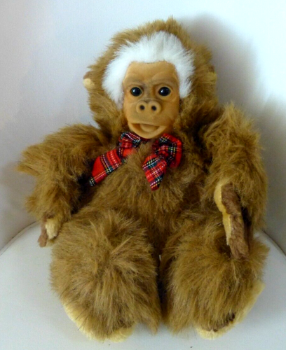 BABY CHIMPANZEE SQUEAKER PUPPET PLUSH TOY ANIMAL - BENSONS SHOW PEOPLE ...