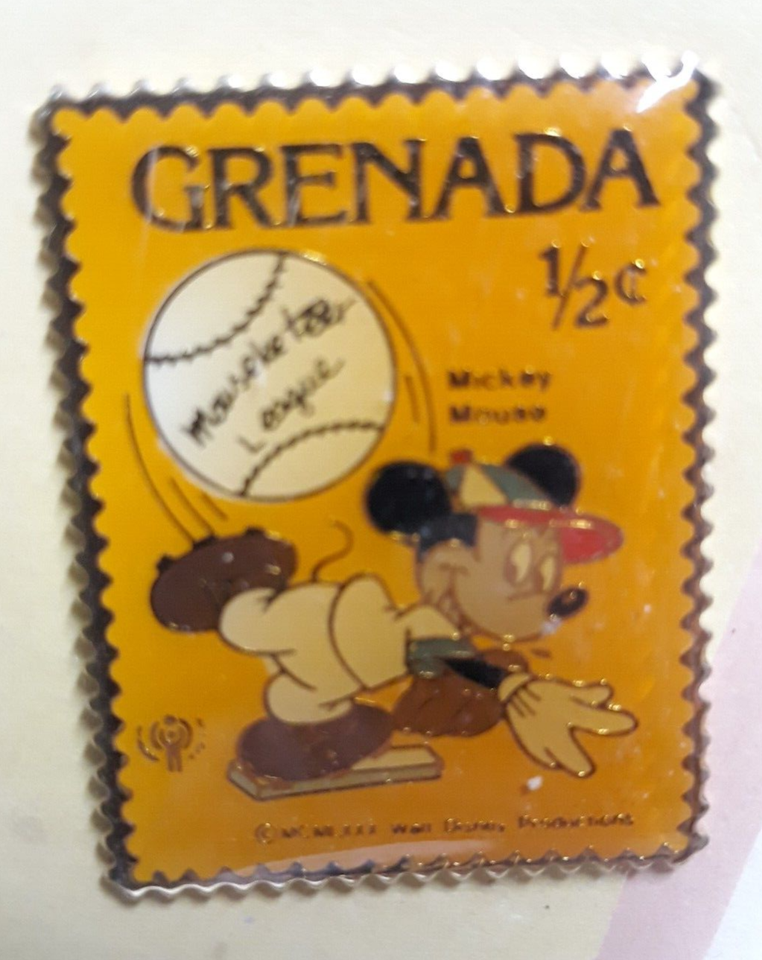 Framed Set of 12 Vintage USPS Commemorative Stamp Pins - Disney ...