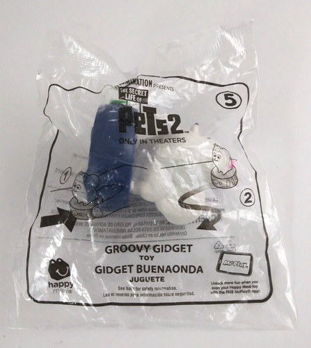 New 2019 The Secret Life Of Pets 2 #5 Groovy Gidget McDonald's Toy ...
