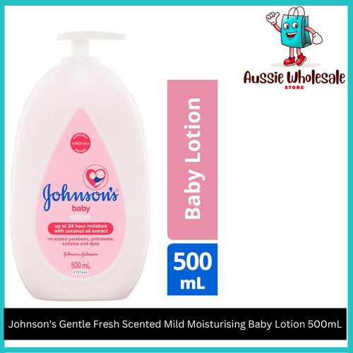 Johnson'S Gentle Fresh Scented Mild Moisturising Baby Lotion 500Ml ...
