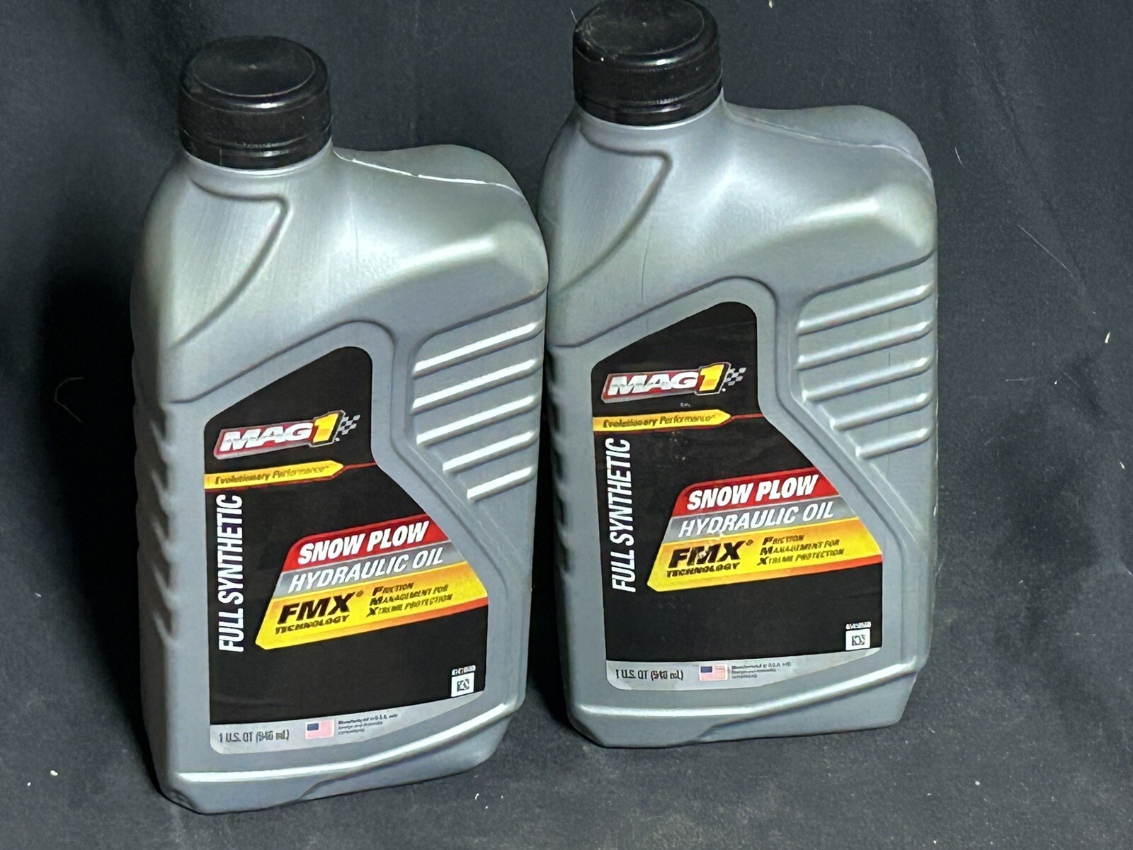 Snow Plow Hydraulic Oil Mag 1 FMX Full Synthetic Fluid MAG165979 (2 ...