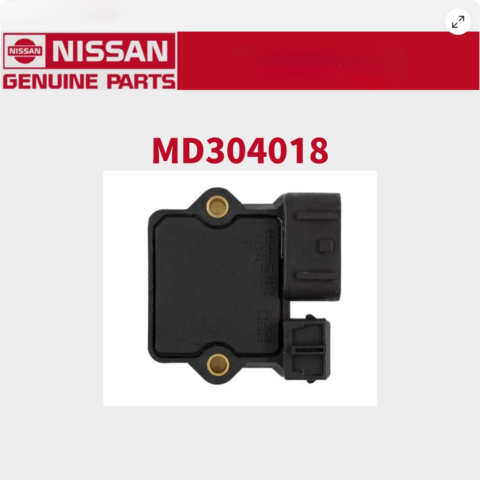 Mitsubishi Genuine TRANSISTOR IGNITION POWER MONTERO MD304018 OEM | eBay