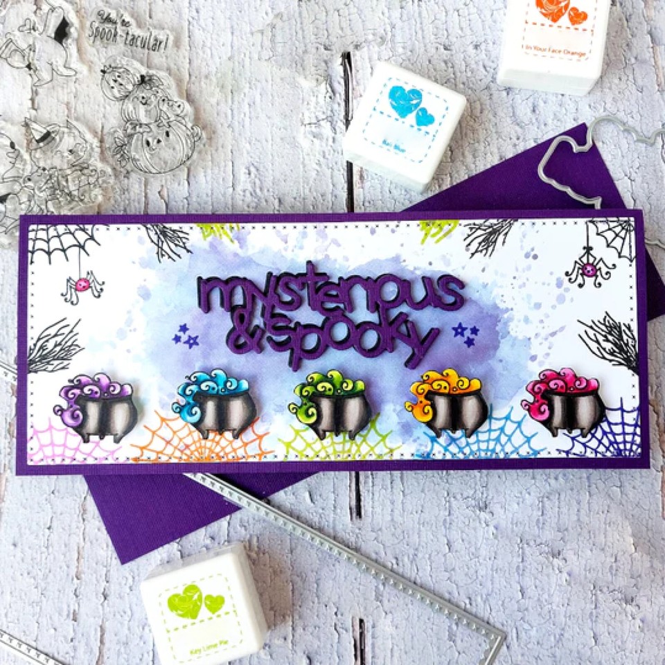 Halloween Phrases w Shadows Cutting Dies – Hocus Pocus Creepy & Kooky ...