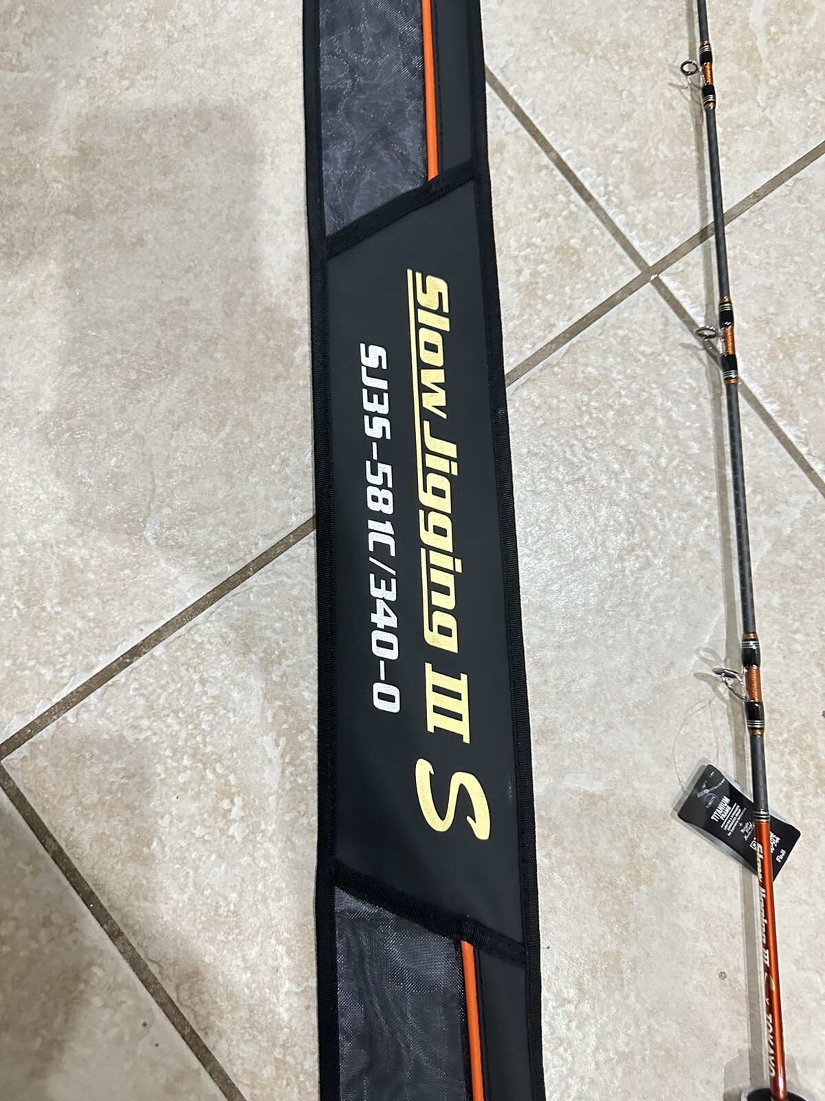 TOKAYO HEARTY RISE SLOW JIGGING ROD III S. POWER 1. 340Gr. Conventional ...