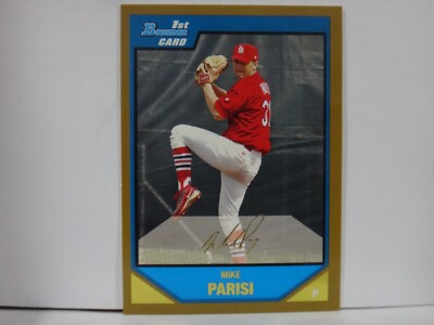 2007 Bowman Prospects Gold #BP102 Mike Parisi | eBay