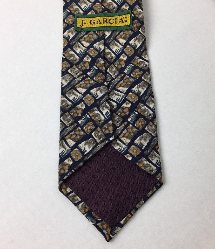 J Garcia Neck Tie Collector's Edition Handmade 100% Silk 58" Long | eBay