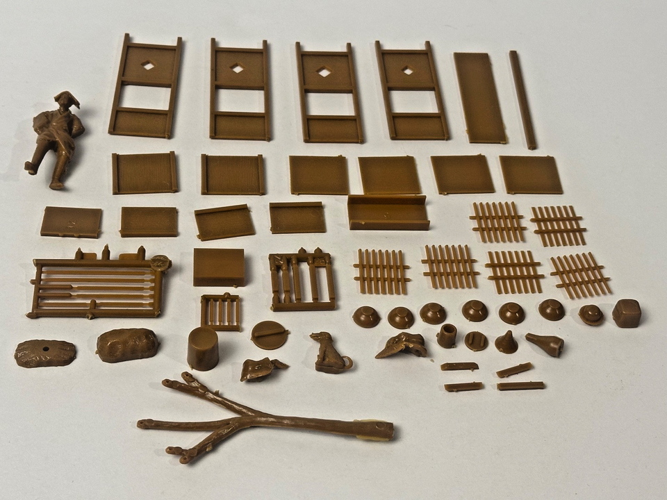 JAPANESE YODEL CLASSIC CUSTOMS MODEL ROKUSOBAYA SOBA NOODLES #7 SCALE 1 ...