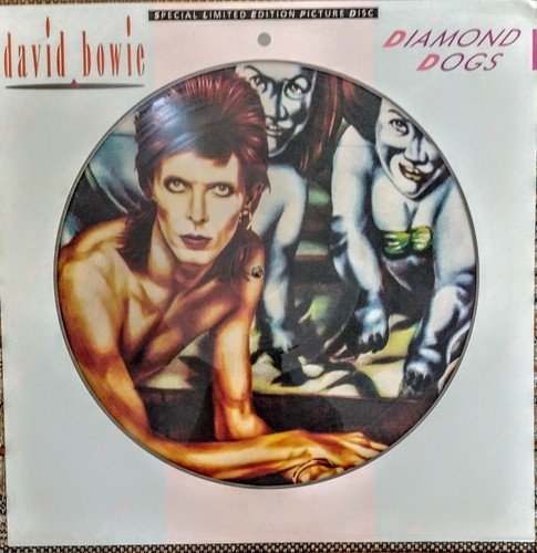 David Bowie Diamond Dogs LP Vinyl, Picture Disc, Limited Edition Number ...