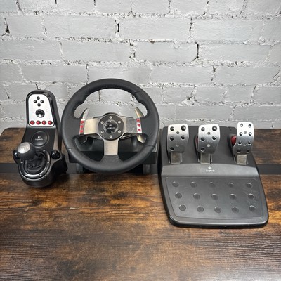Logitech G27 Steering Wheel, Pedals, Shifter and PSU Black Tested ...