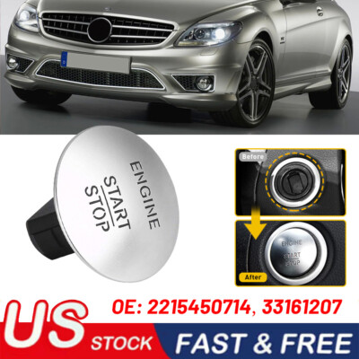 Push To Start Button For Mercedes Benz Keyless Go Engine Start Stop ...