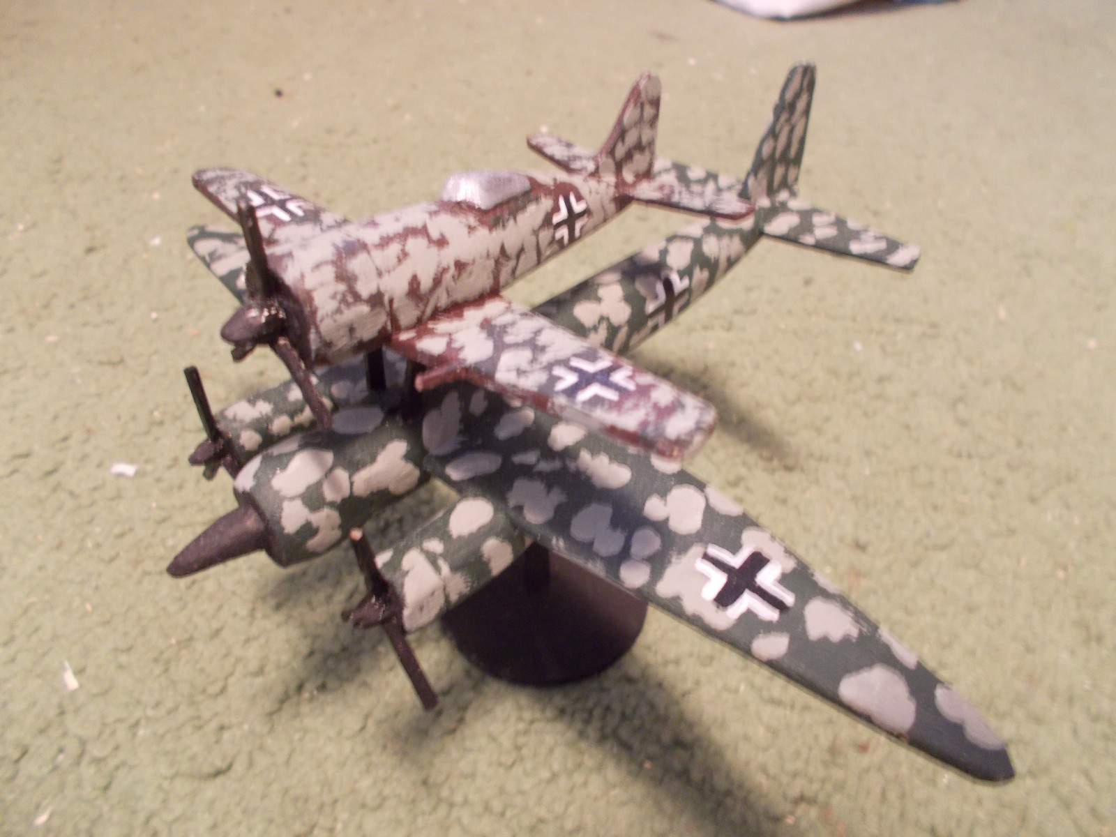 Built 1/144: German MISTEL II JU-88 and FW-190 Composite Aircraft | eBay