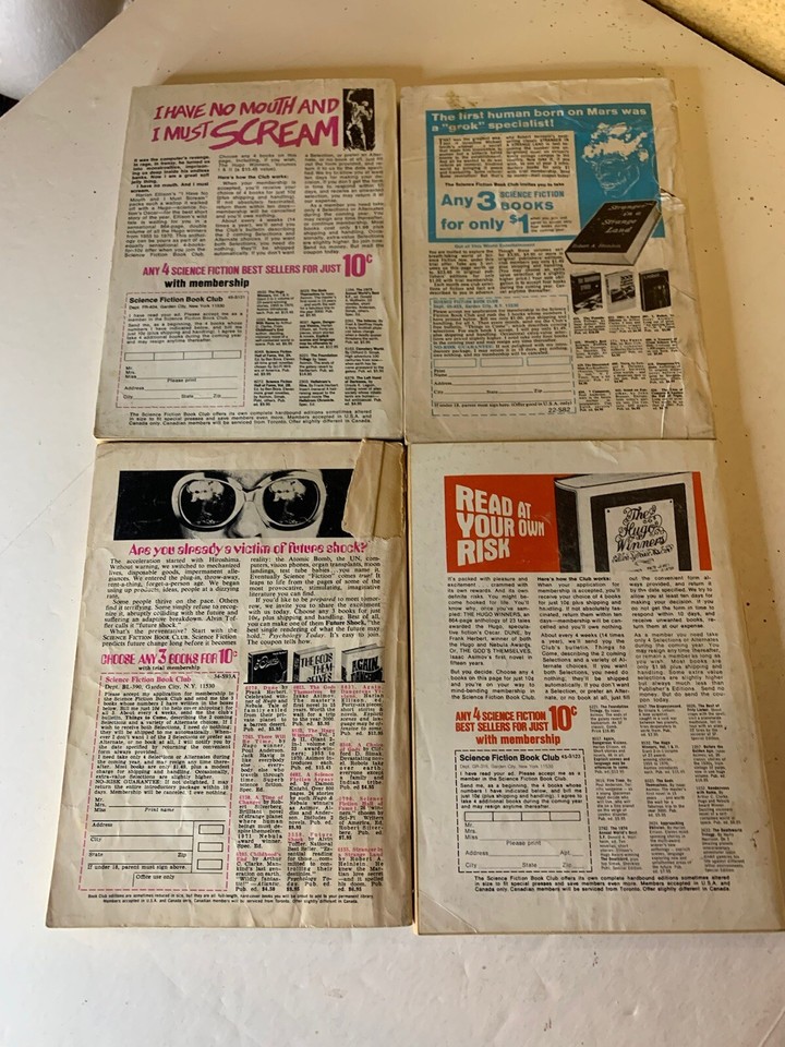 Lot of 14: 1970s Vintage Analog Science Fiction PULP magazines GRRM | eBay