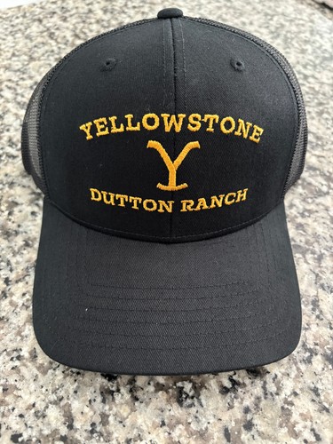 Yellowstone Dutton Ranch Trucker Hat - Kevin Costner TV Show Cap for ...