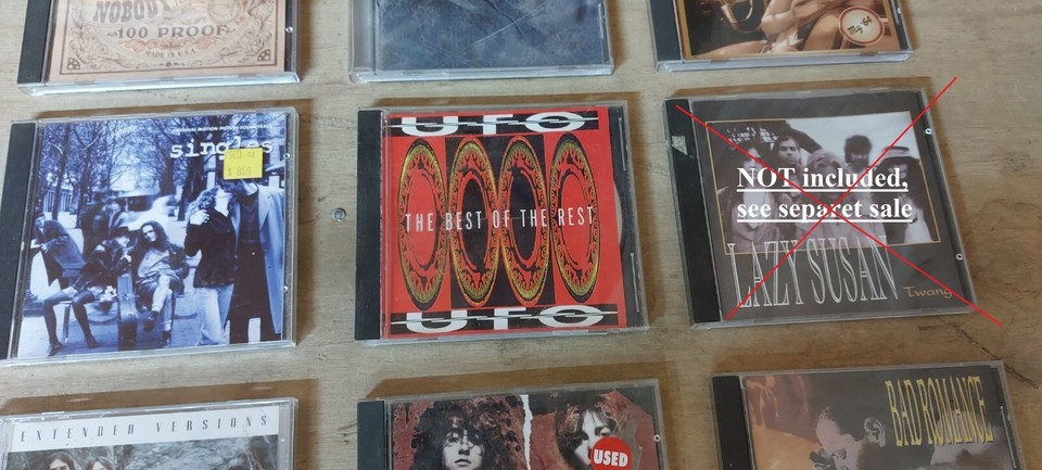 Vintage Collectible Rare CD LOT – 16 CDs - Rock & Misc - Check ...