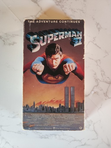 SUPERMAN II VHS Tape, COMPLETE/TESTED SEE PHOTOS (VHS62) | eBay