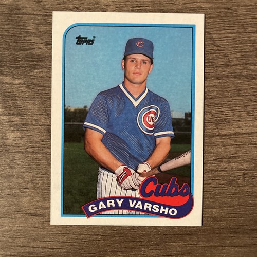 1989 Topps - Chicago Cubs - Gary Varsho #613 MLB | eBay