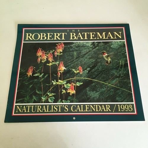 1993 Robert Bateman Naturalist's Calendar-Vintage Collectible | eBay