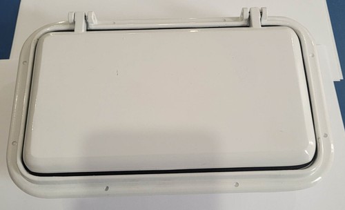 Large Scupper Vent Hatch White Airflow Pressure Caravan RV Boat Marine ...