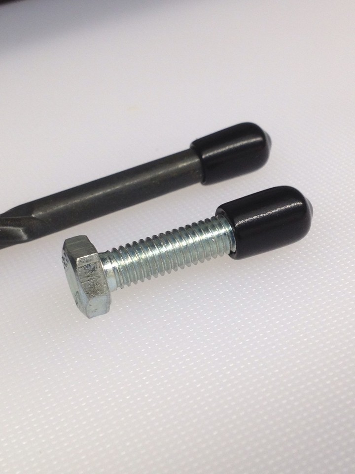 6mm End Caps, End Covers for Tubes, Rods & Threads, rubber plastic ...