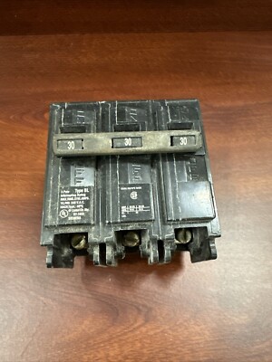 Siemens B330 30A 240Vac 3 Pole Bolt On Circuit Breaker Type BL Used | eBay