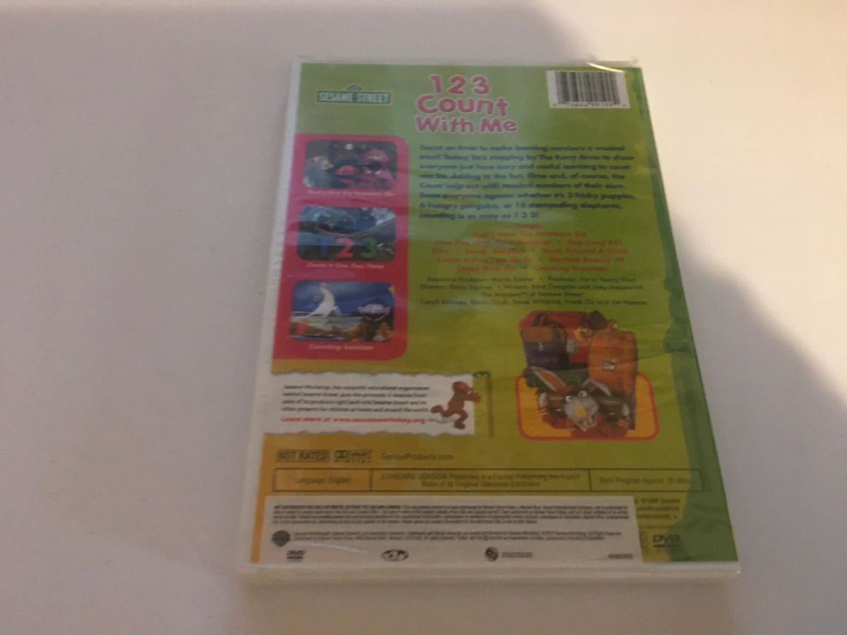 Sesame Street 123 Count With Me Vhs Ebay