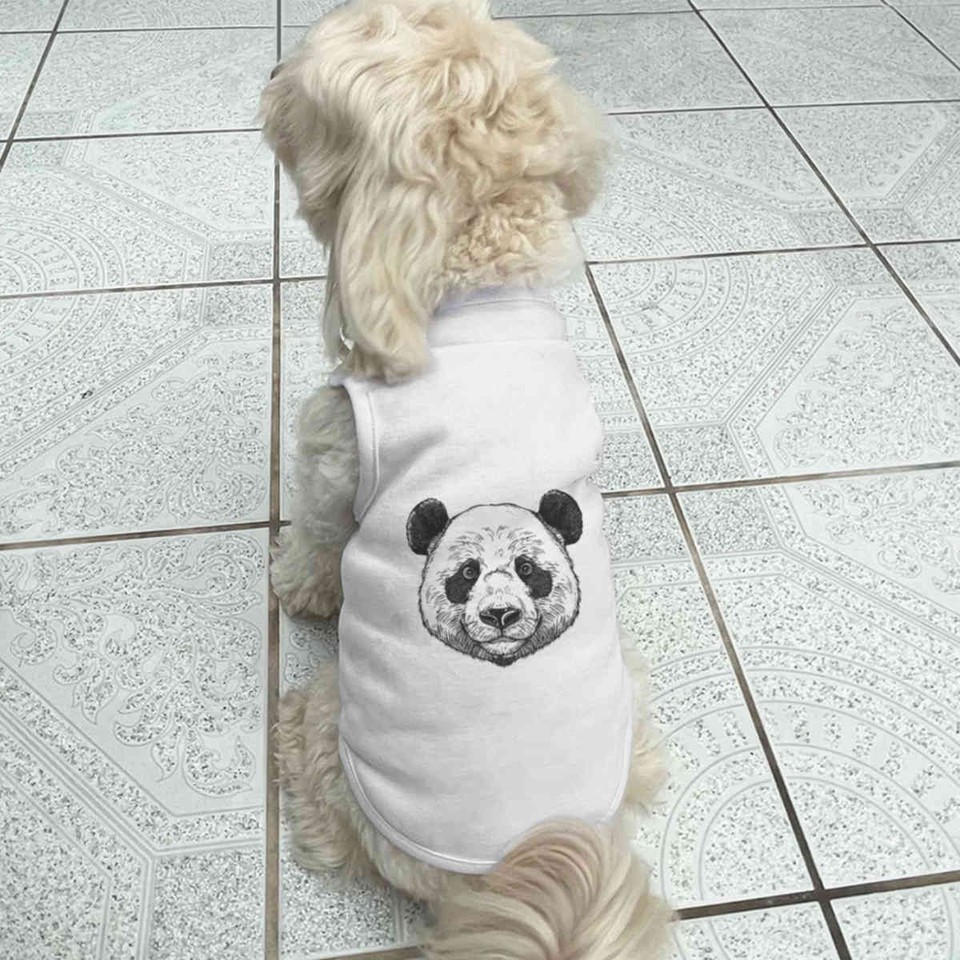 'Panda Head' Pet Dog / Cat T-Shirt (PT056168) | eBay