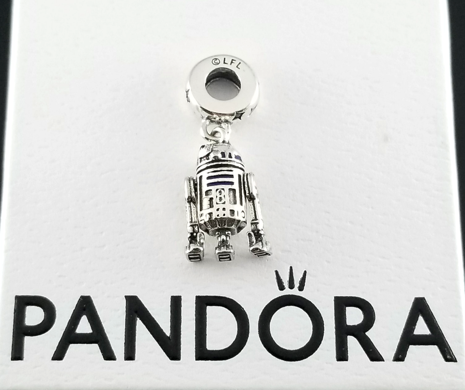 Pandora x Star Wars R2-D2 Silver Dangle Charm s925 ALE | eBay