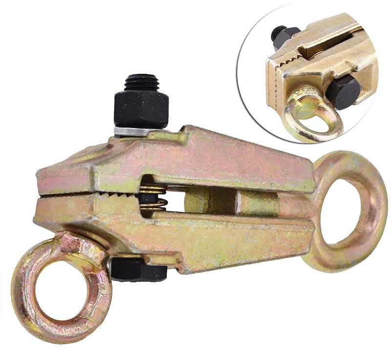 2 Way 5 Ton Frame Back Self-Tightening Grips Auto Body Repair Pull ...
