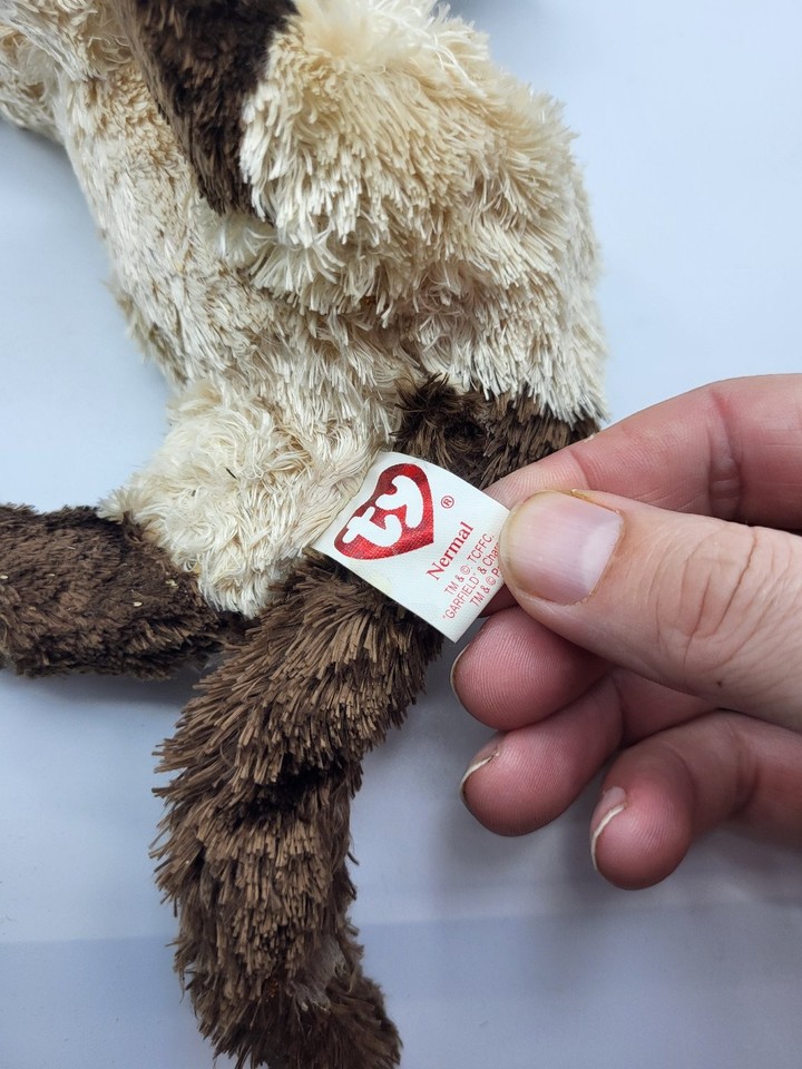 Ty Beanie Babies Nermal Siamese Cat Garfield Character Plush | eBay