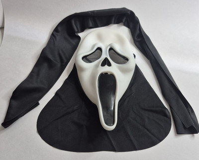 Ghost Face Scream Mask Easter Unlimited Inc Halloween No Hood | eBay