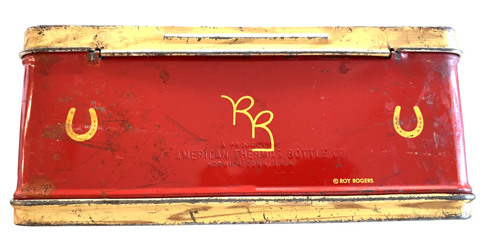 Vintage 1950s Roy Rogers and Dale Evans Double R Bar Ranch Lunch Box ...