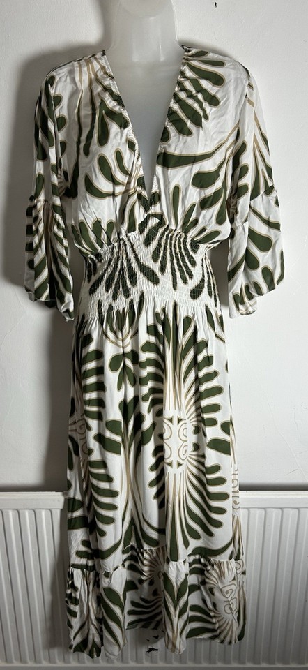 New V Neck Party Dress Plus size 14/16 Made in Italy | eBay UK