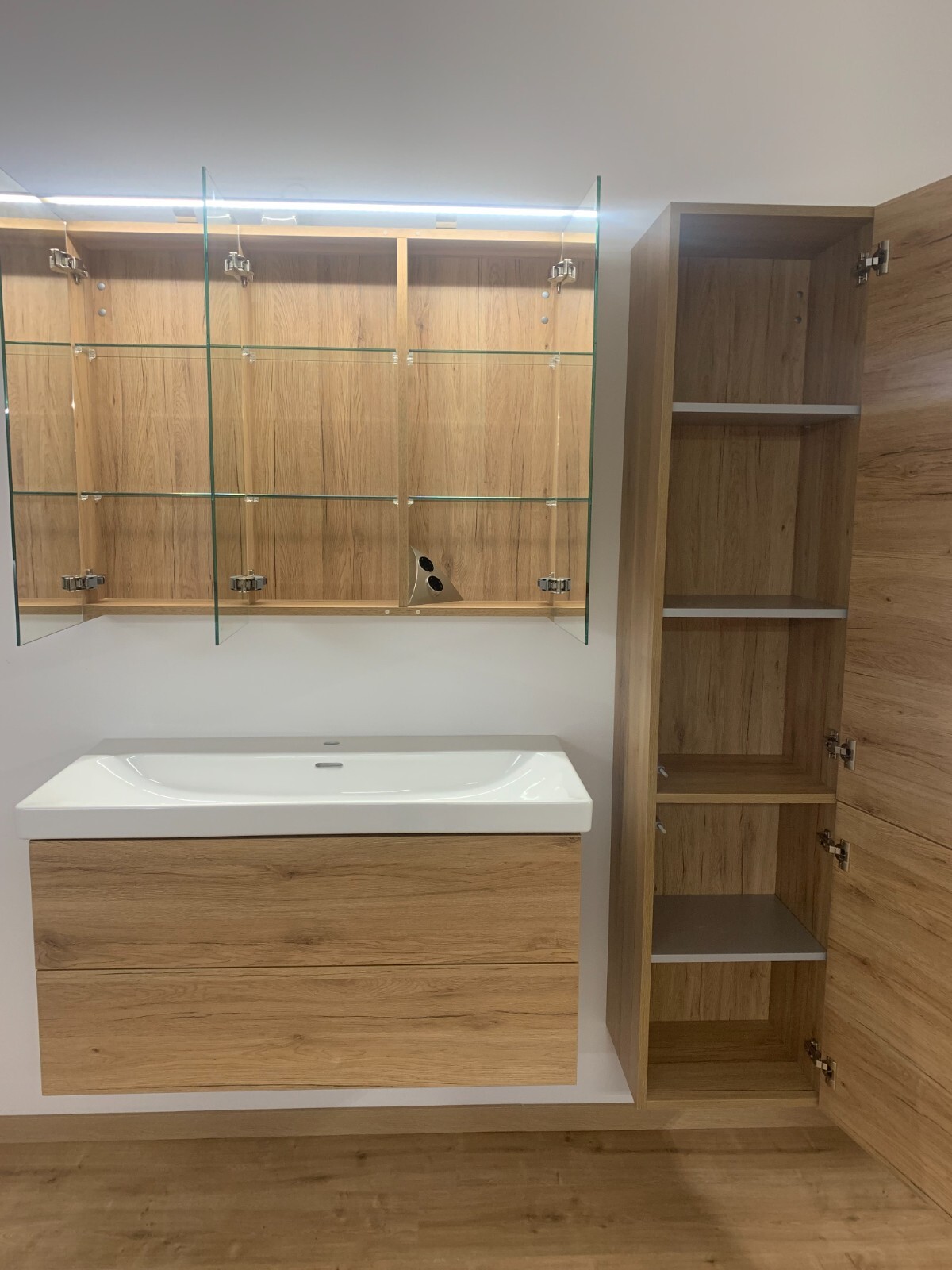 Richter+Frenzel MyStyle 102,5 Waschbecken, Unterschrank, Spiegelschrank ...