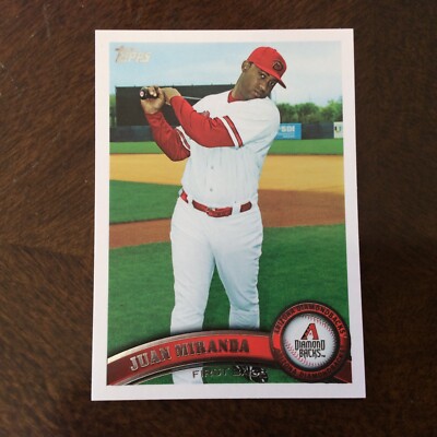 2011 Topps #606 Juan Miranda Arizona Diamondbacks | eBay
