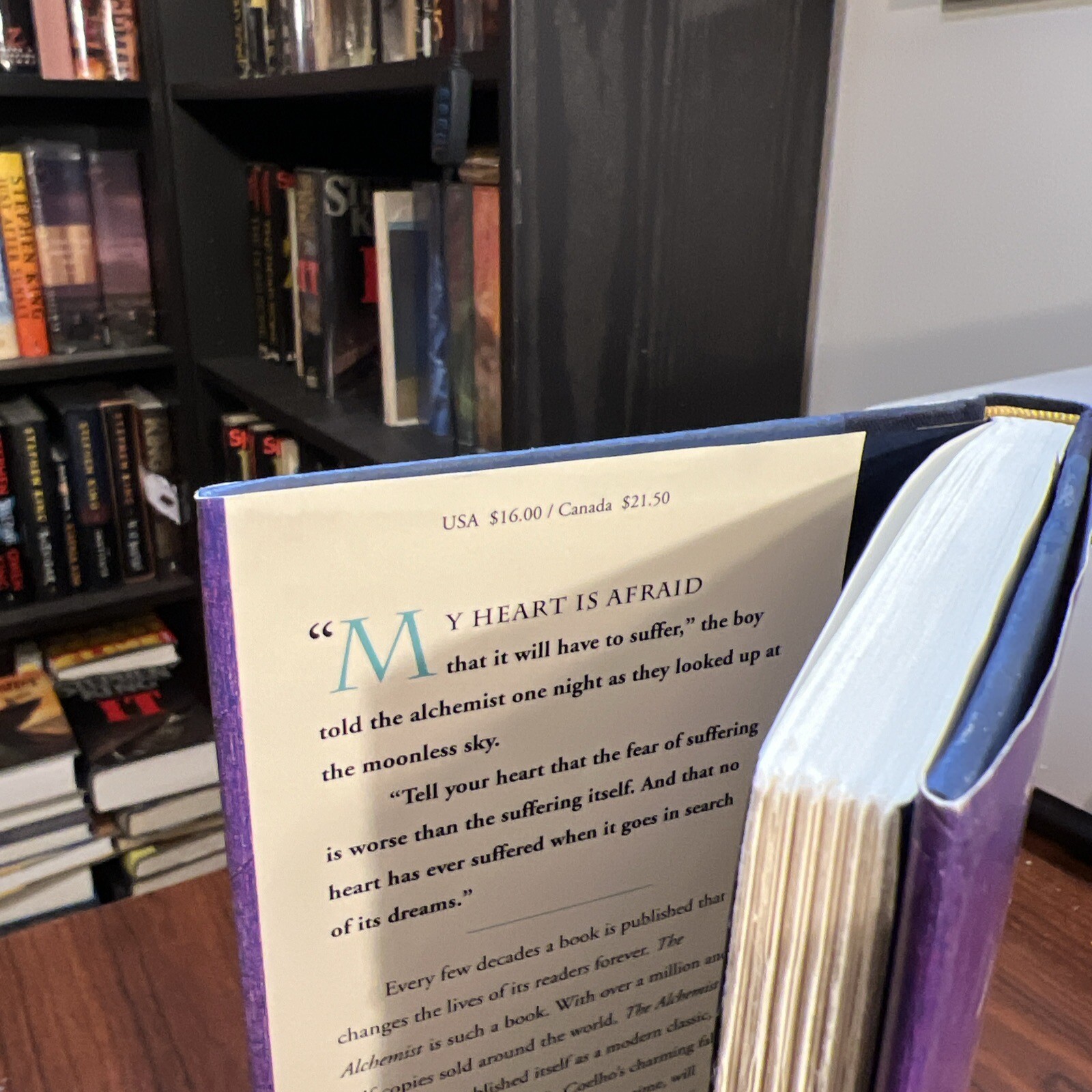 TRUE "1ST PRINTING" THE ALCHEMIST by Paulo Coelho (1993) HARDCOVER W ...