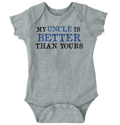 Best Fun Uncle Cute Niece Nephew Shower Gift Newborn Baby Boy Girl ...