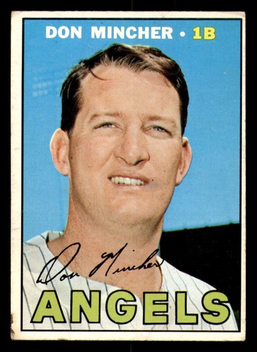 1967 Topps #312 Don Mincher VG-EX Angels ID:309034 | eBay