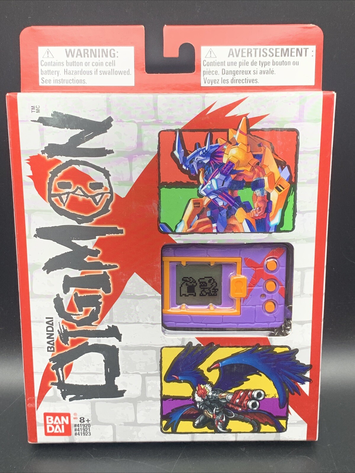 Bandai 2021 Digimon Digivice X Purple/Orange English Version Virtual ...