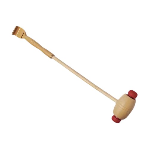 Tickle Rake Massage Hammer Wooden Back Muscle Stick for Home Elderly ...